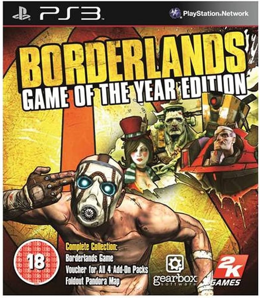Borderlands GOTY PS3 - Fusion Games