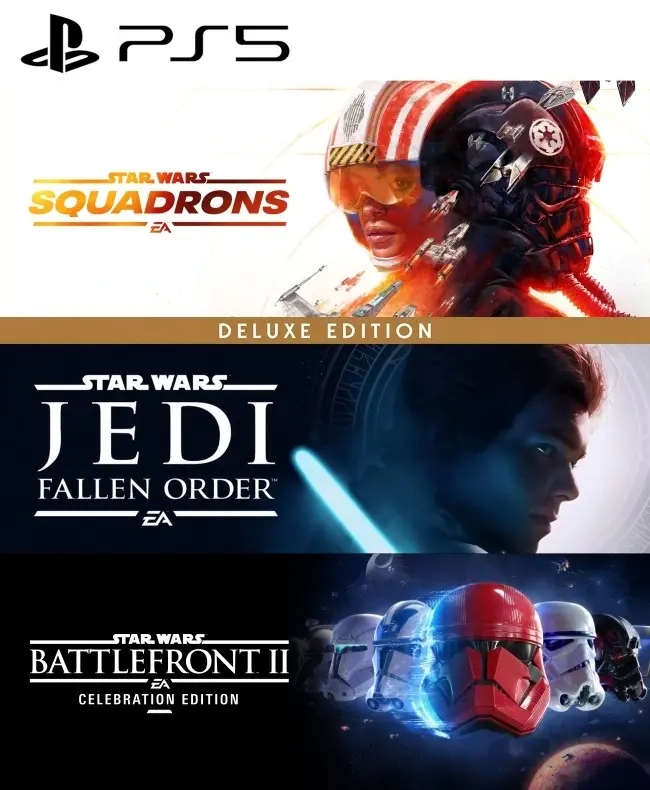 EA Star Wars Triple Bundle PS5 - Fusion Games
