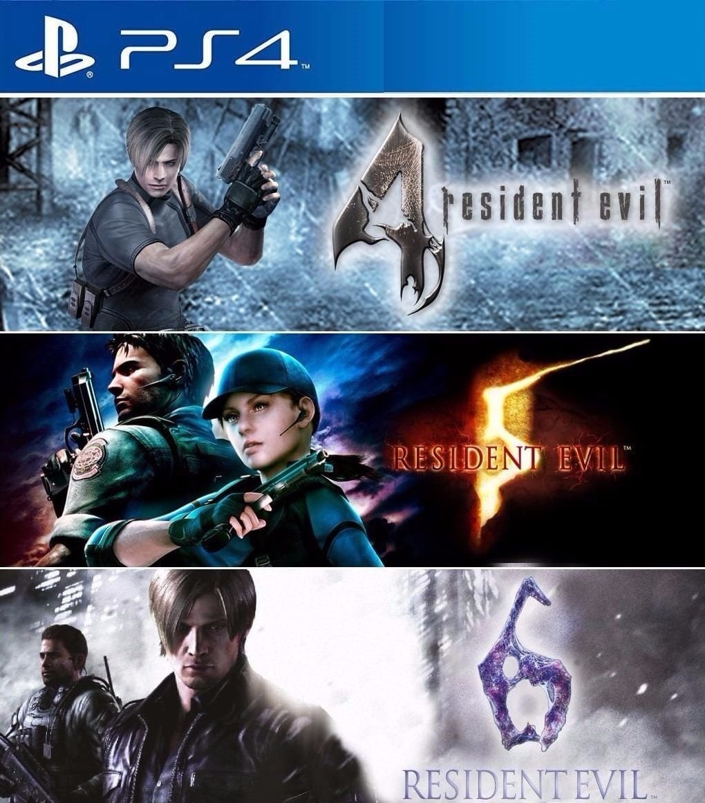 Resident Evil Triple Pack PS4 - Fusion Games