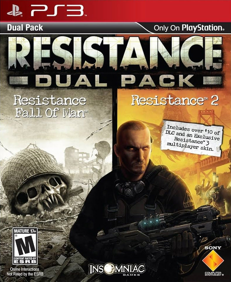 Resistance Fall Of Man Dual Pack PS3 - Fusion Games