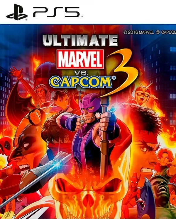 Ultimate Marvel vs Capcom 3 PS5 Retro - Fusion Games